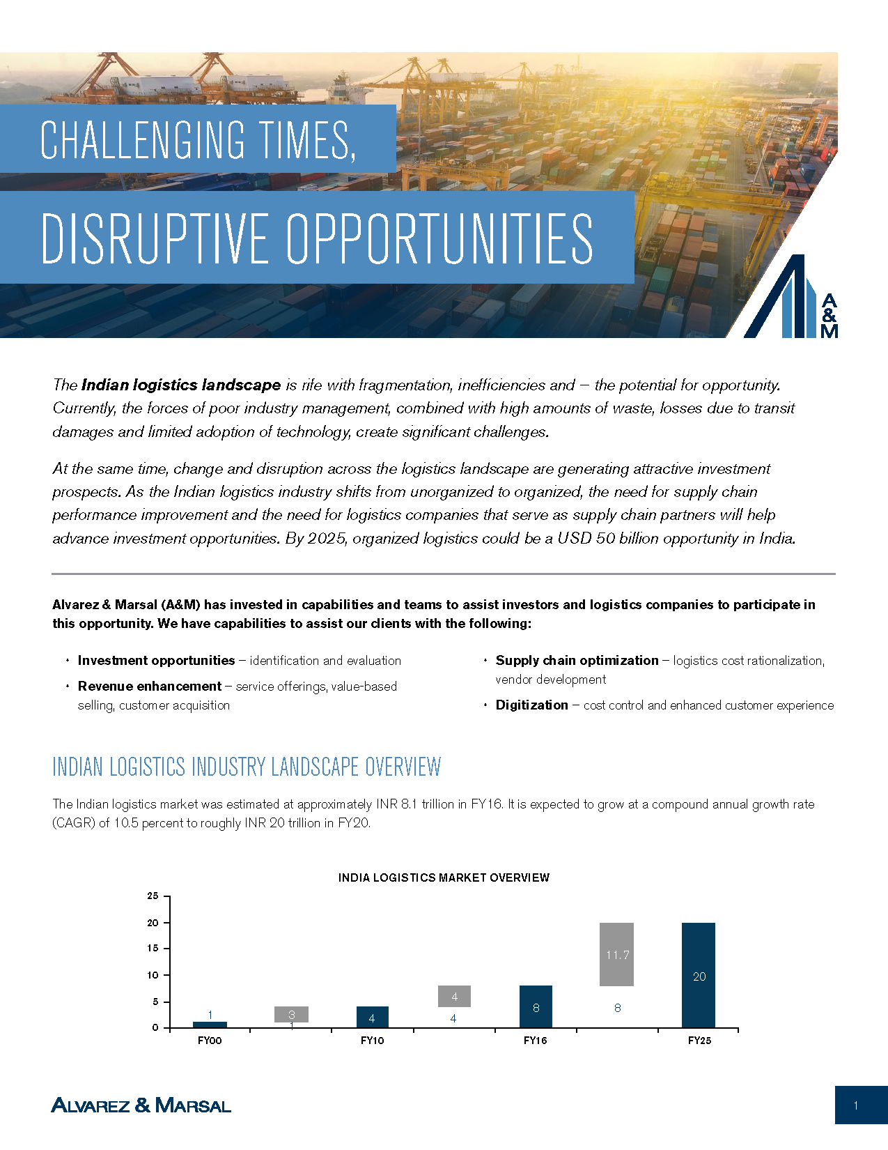 Challenging Times, Disruptive Opportunities | Alvarez & Marsal ...