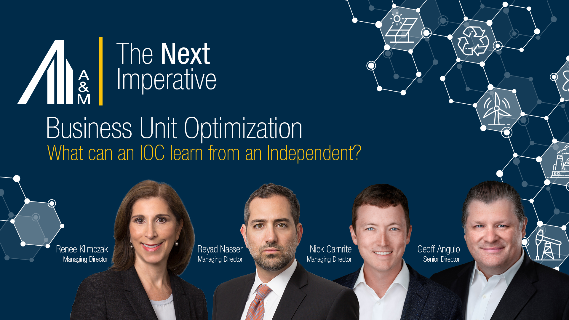 Business Unit Optimization: What can an IOC learn from an Independent ...
