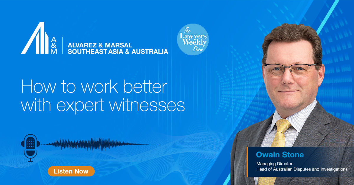 Owain Stone featured on The Lawyer's Weekly Show Podcast | Alvarez ...