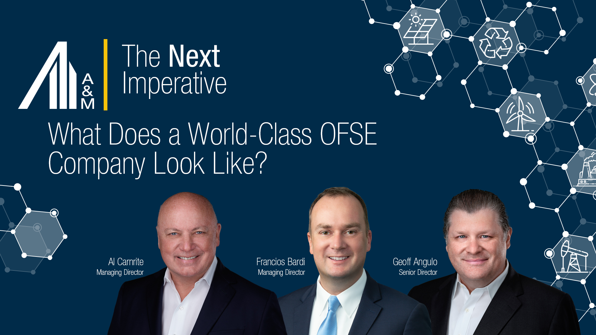 What Does A World-Class OFSE Company Look Like? | Alvarez & Marsal ...